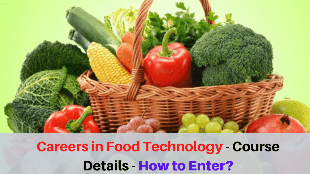 Pursuing Food Technology following completion of the twelfth grade