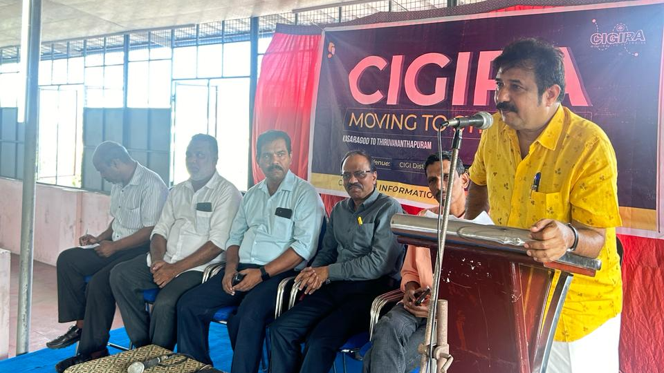 We should extend CIGI's initiatives to Grassroot Level of Kerala, says ...