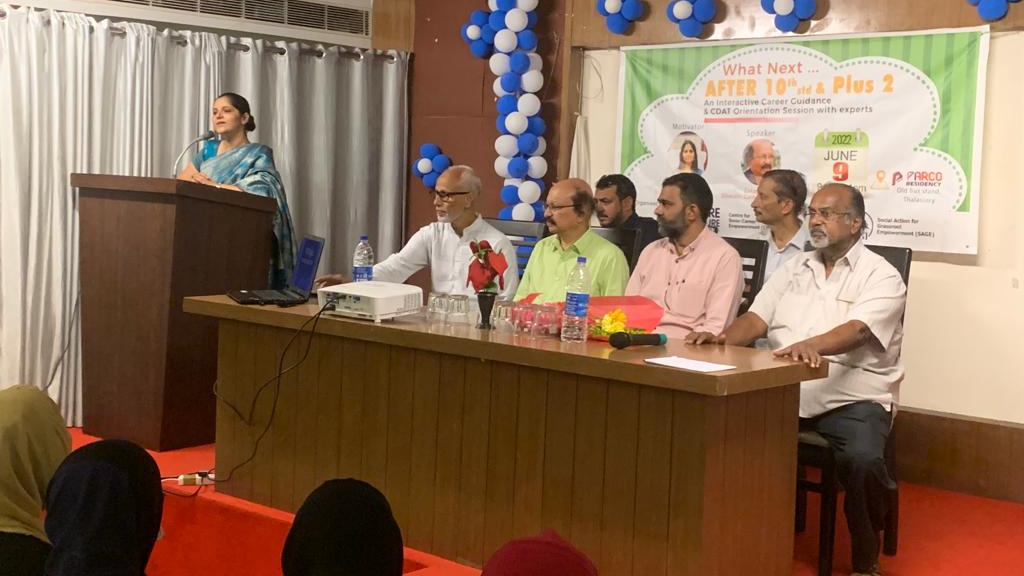 Career Guidance and CDAT orientation at Thalassery