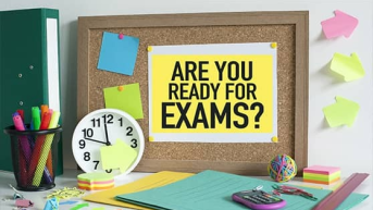 Get ready for exams