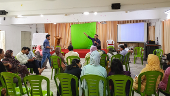 Workshop on 'Effective Screen Use' at CIGI HQ